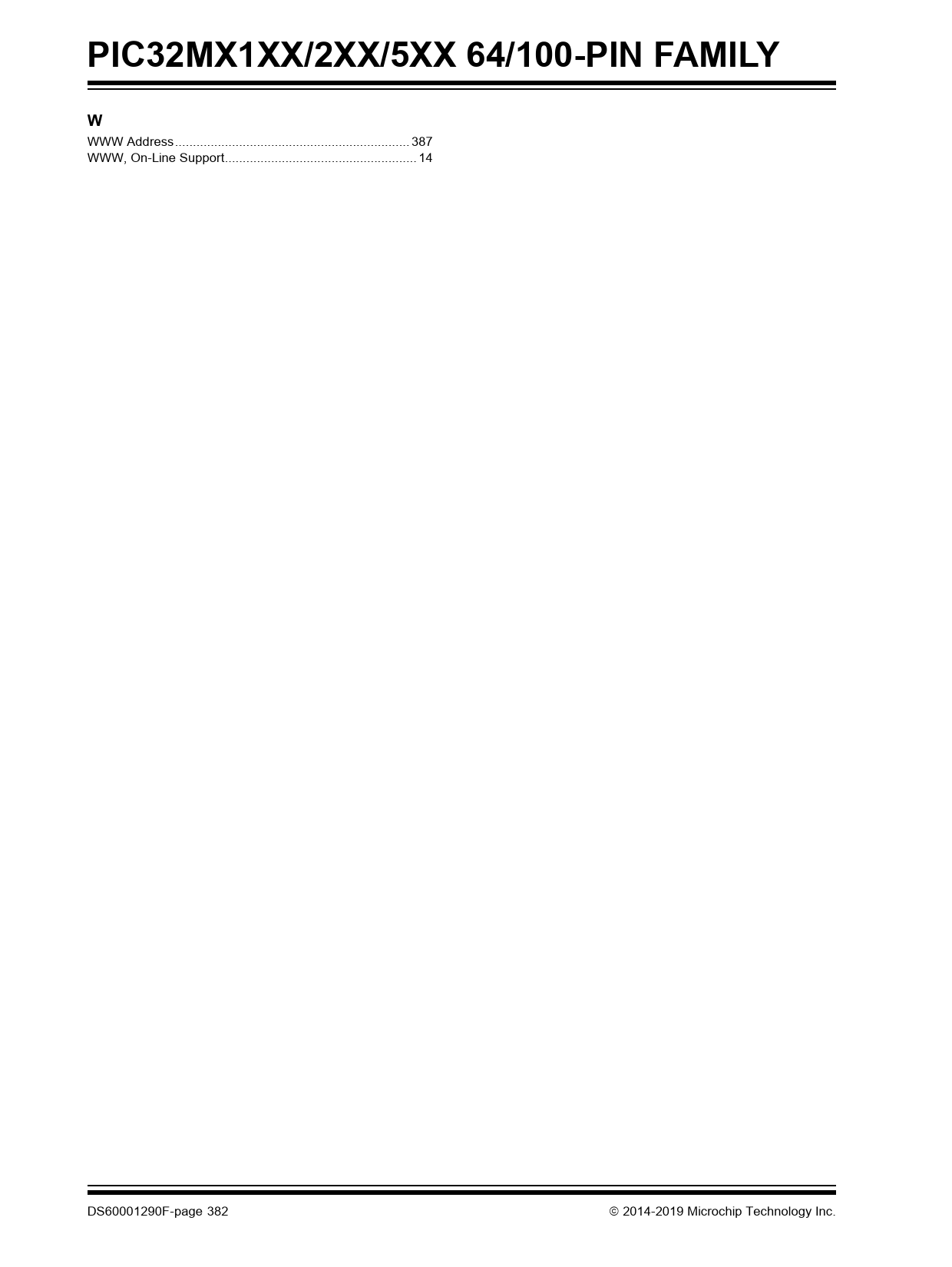 PIC32MX1XX/2XX/5XX 64/100-PIN FAMILY - Datasheet PIC32MX1XX/2XX/5XX 64/ ...