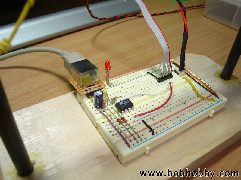 USB счетчик посещений на AVR ATtiny25 - ATtiny25, MAX7219